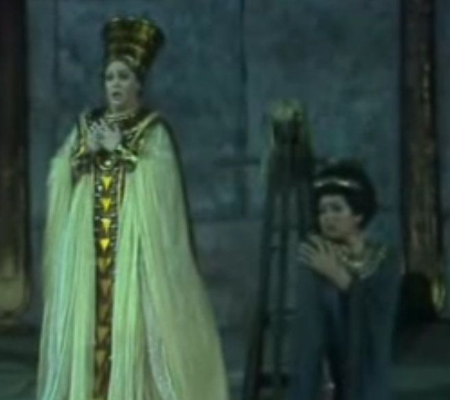 Dúo de Amneris y Aida - Fiorenza Cossotto y Maria Chiara